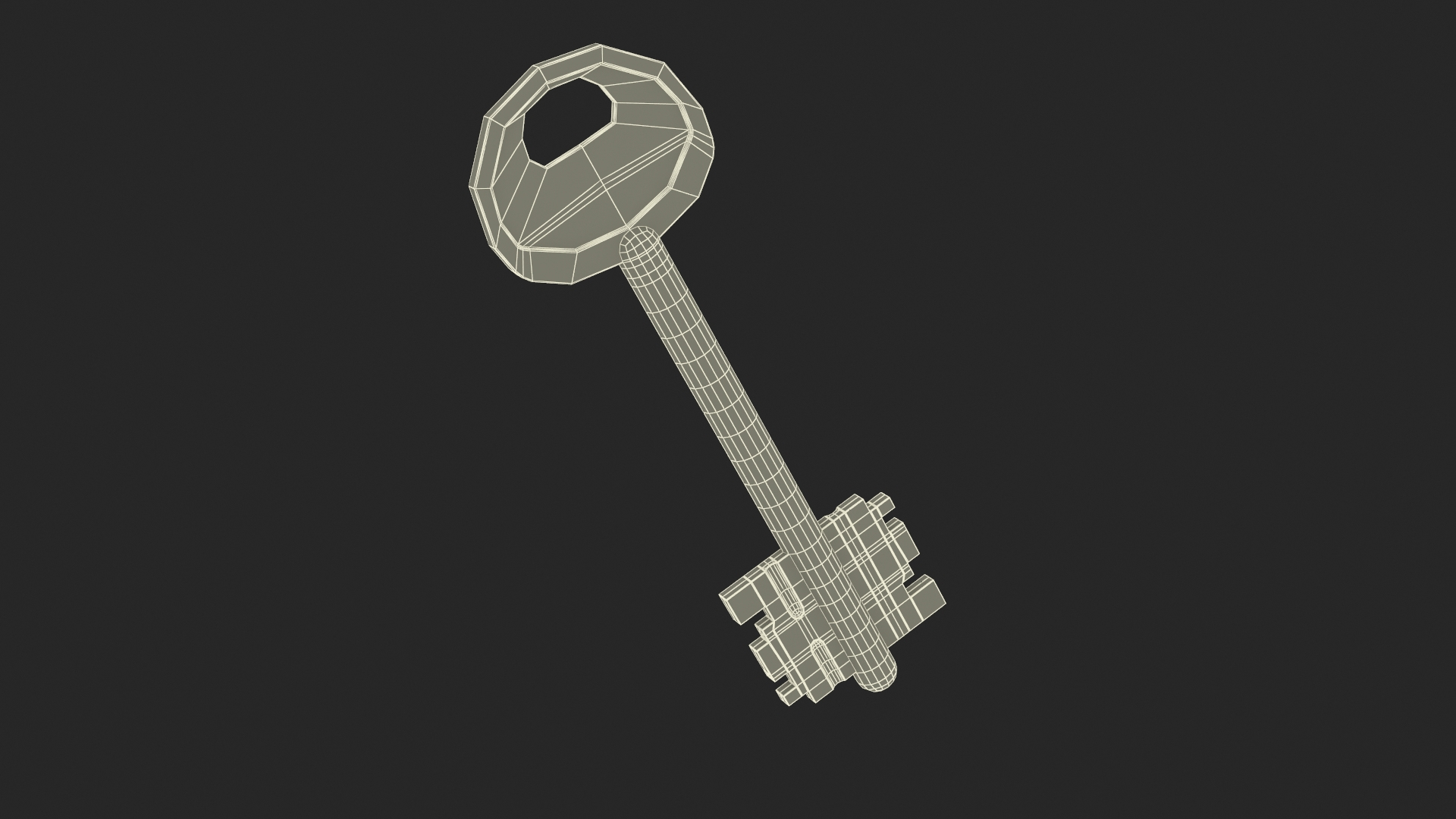 Door Lock Key 3D Model - TurboSquid 2222437