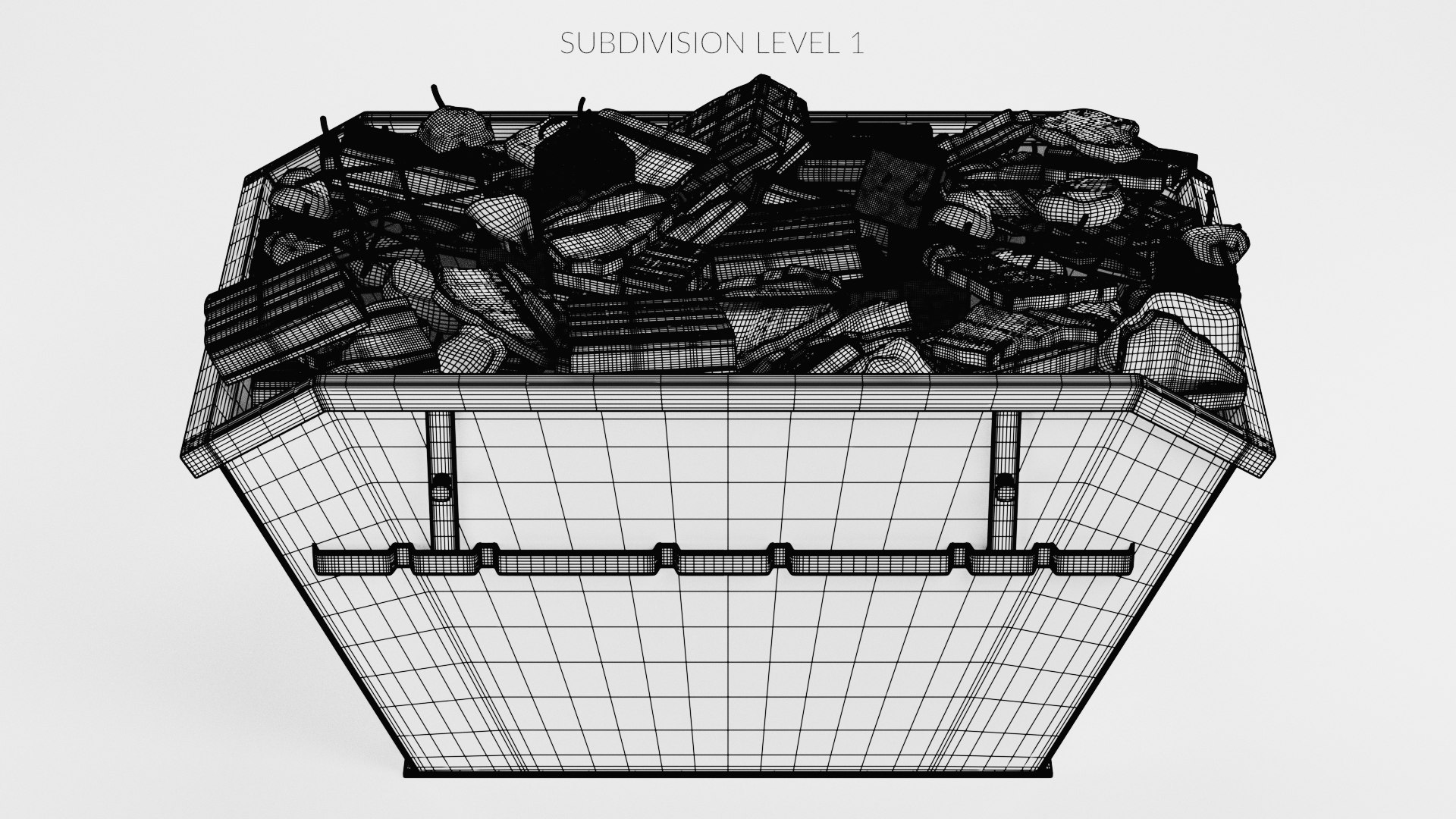 Skip Contains 3D Model - TurboSquid 1592587