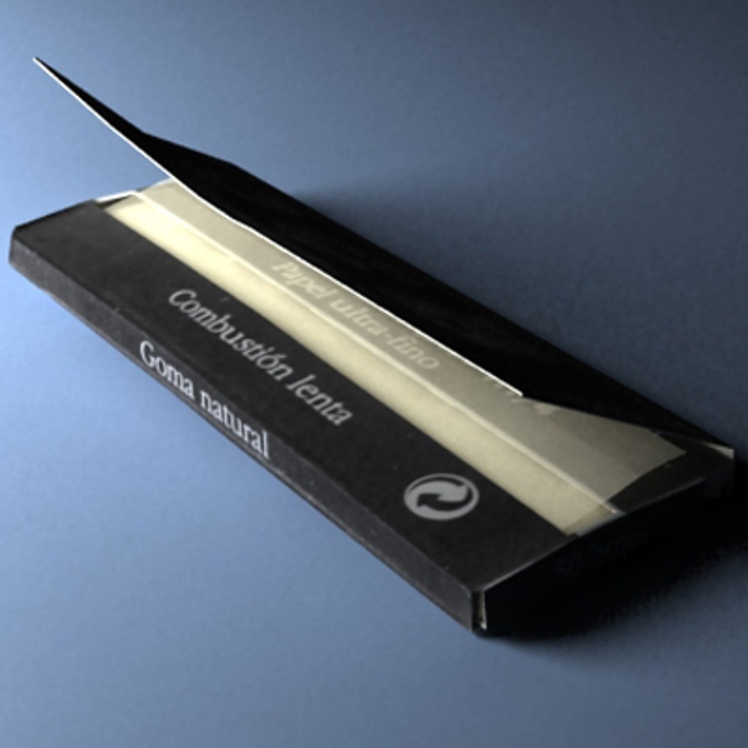 Smoking Paper 3d Model