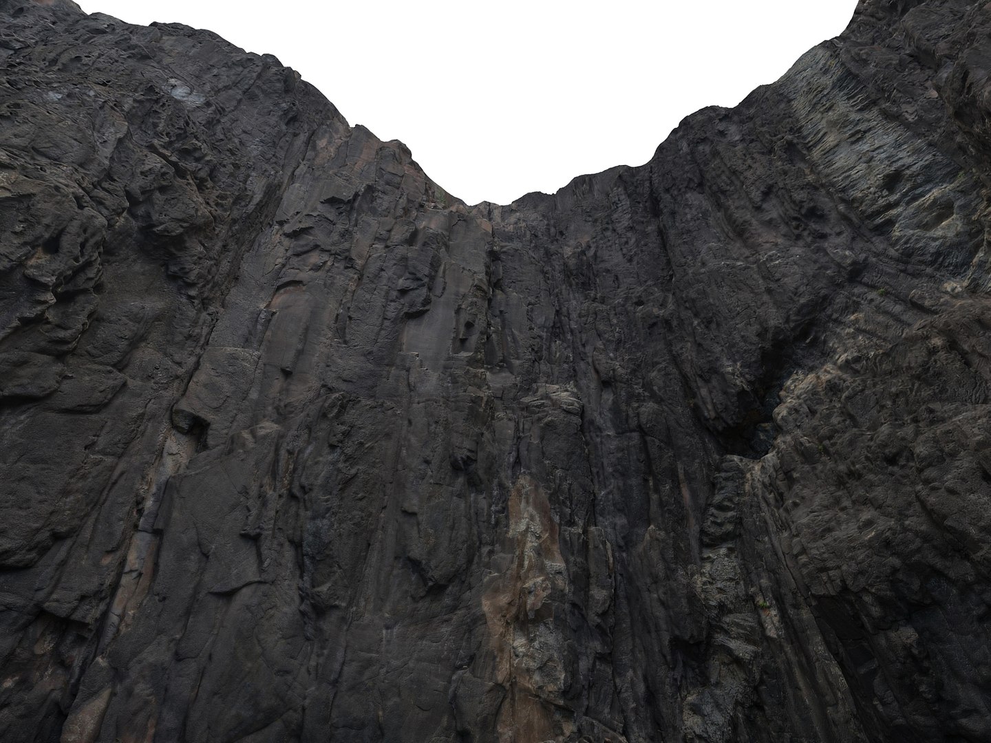3d Black Cliffs 16k