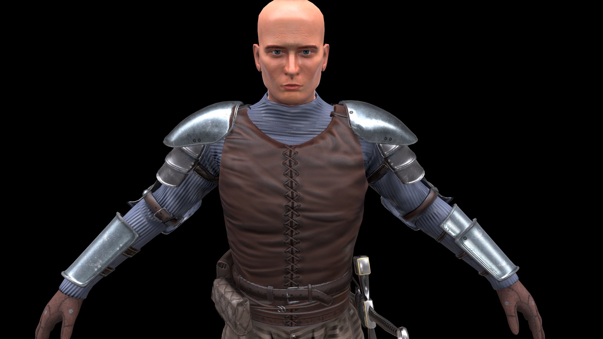 TAB Medieval Knight - 2 3D Model - TurboSquid 2238165