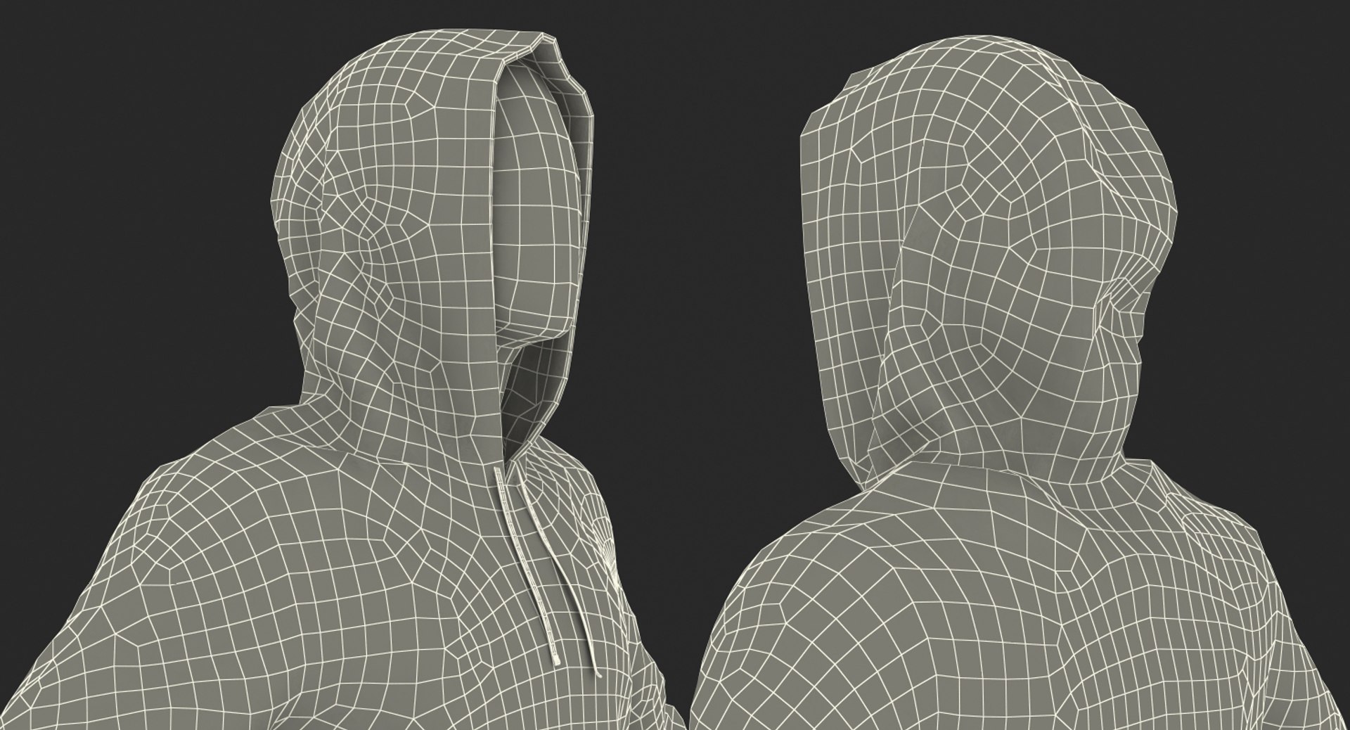 3D blue nike hoodie raised model - TurboSquid 1443391
