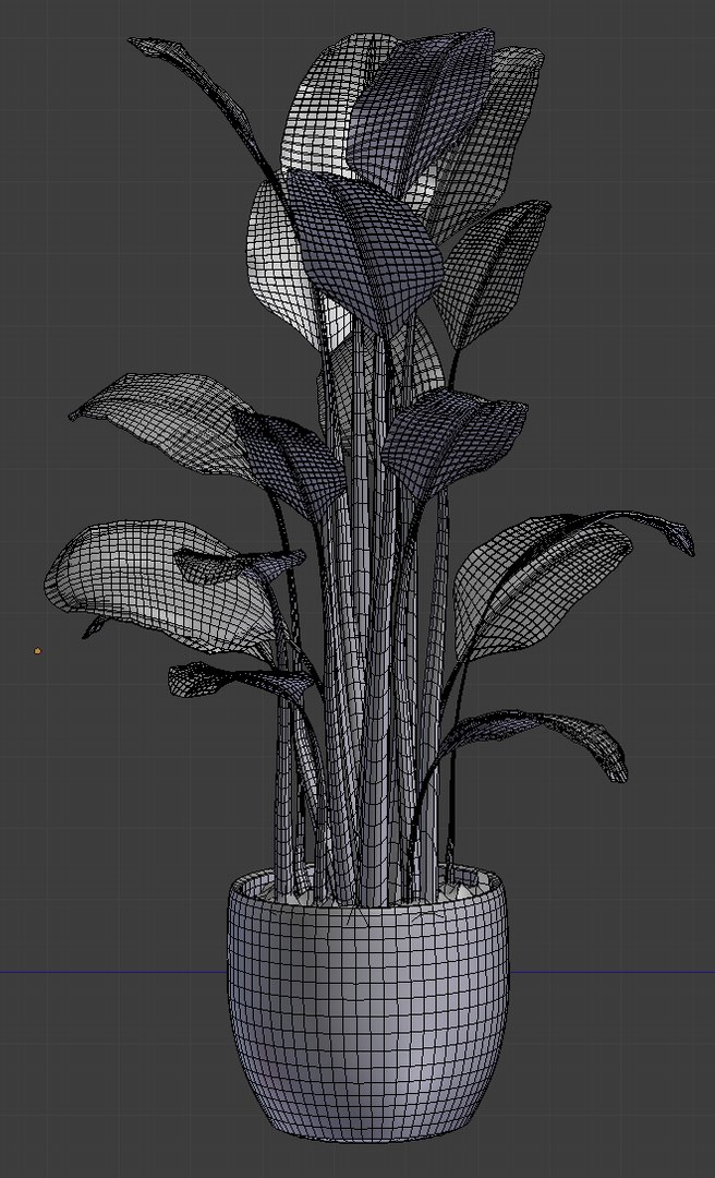 Green Plant Model - TurboSquid 1515329