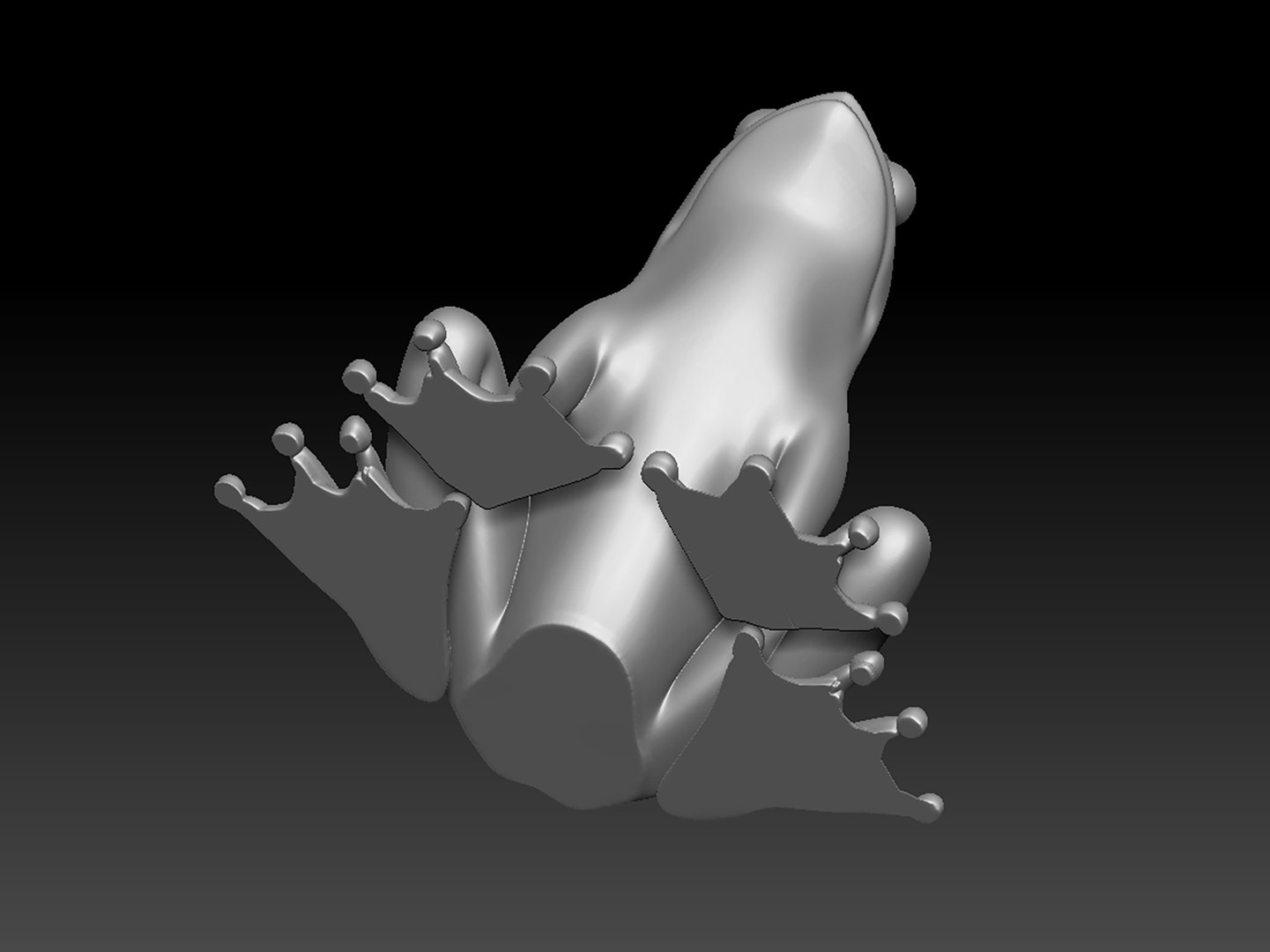 3D Frog - TurboSquid 2249598