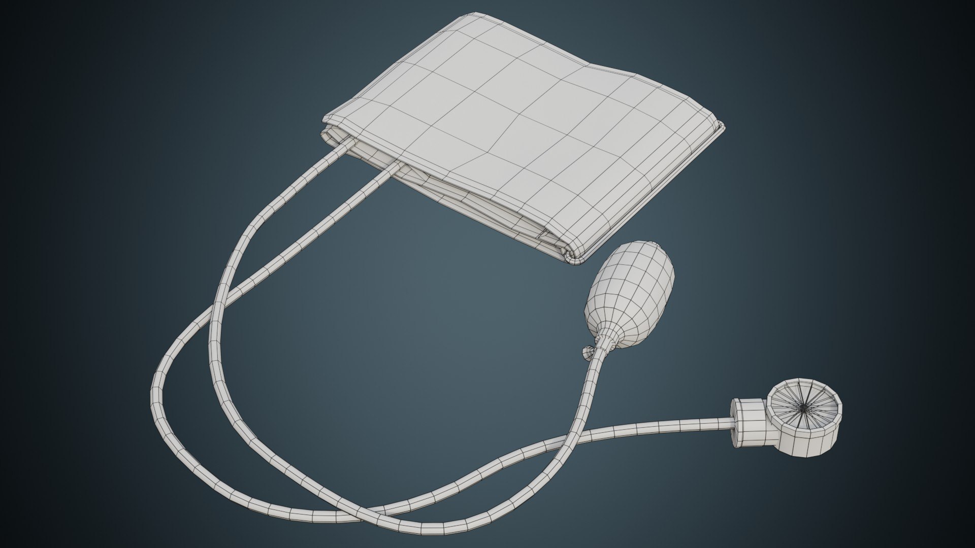 Blood Pressure Monitor 1 Basic 3D Model - TurboSquid 2103079