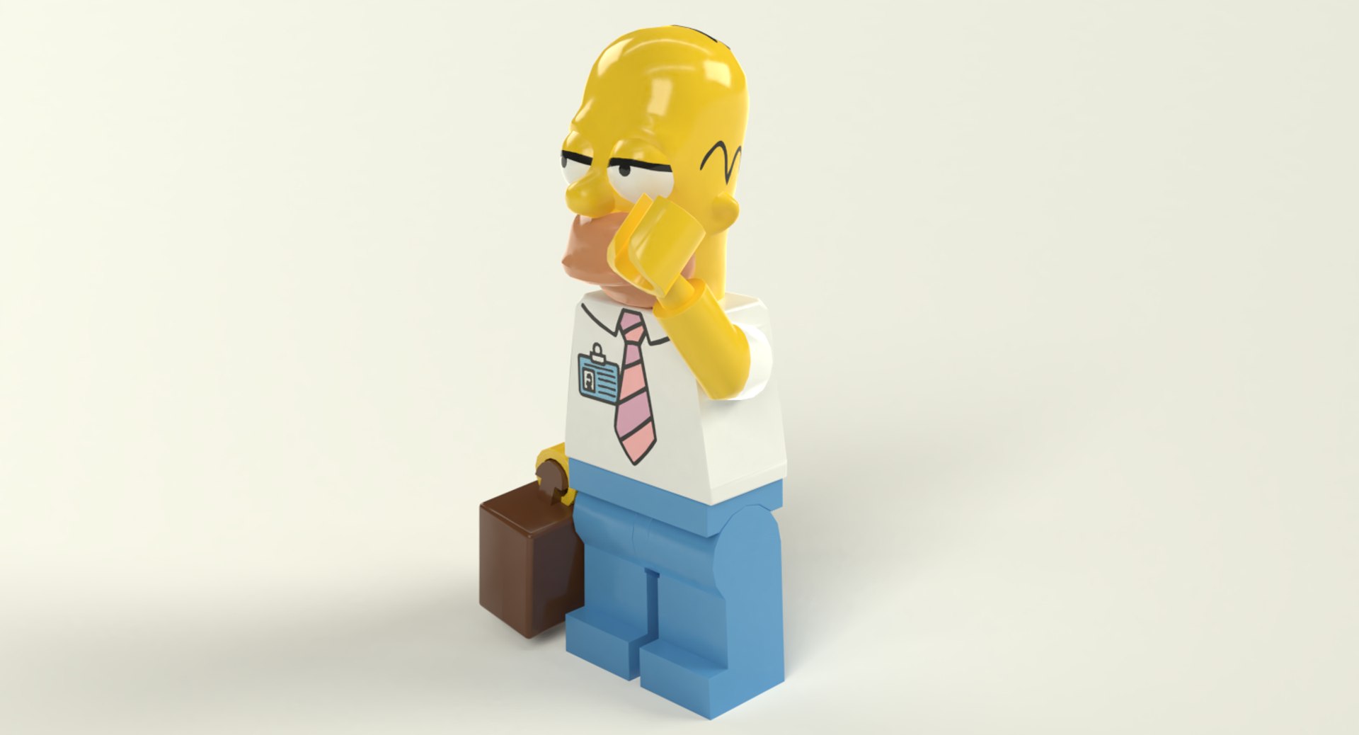Lego Homer Simpson 3D Model - TurboSquid 1377943