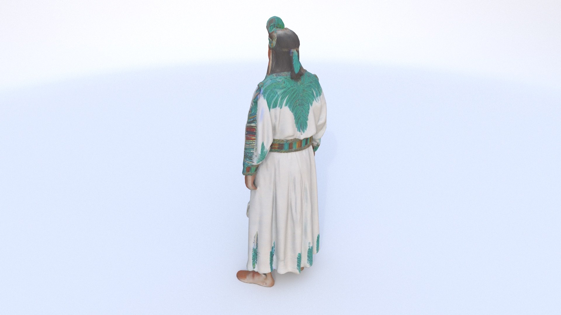 Aztec Royal Priest Attire 3D - TurboSquid 2328171