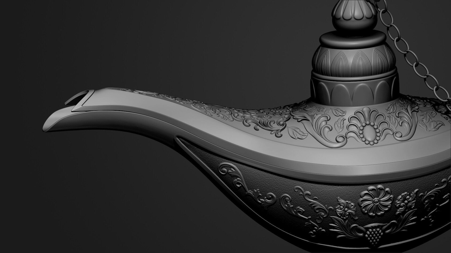 Magic Lamp 3D Model - TurboSquid 1716500