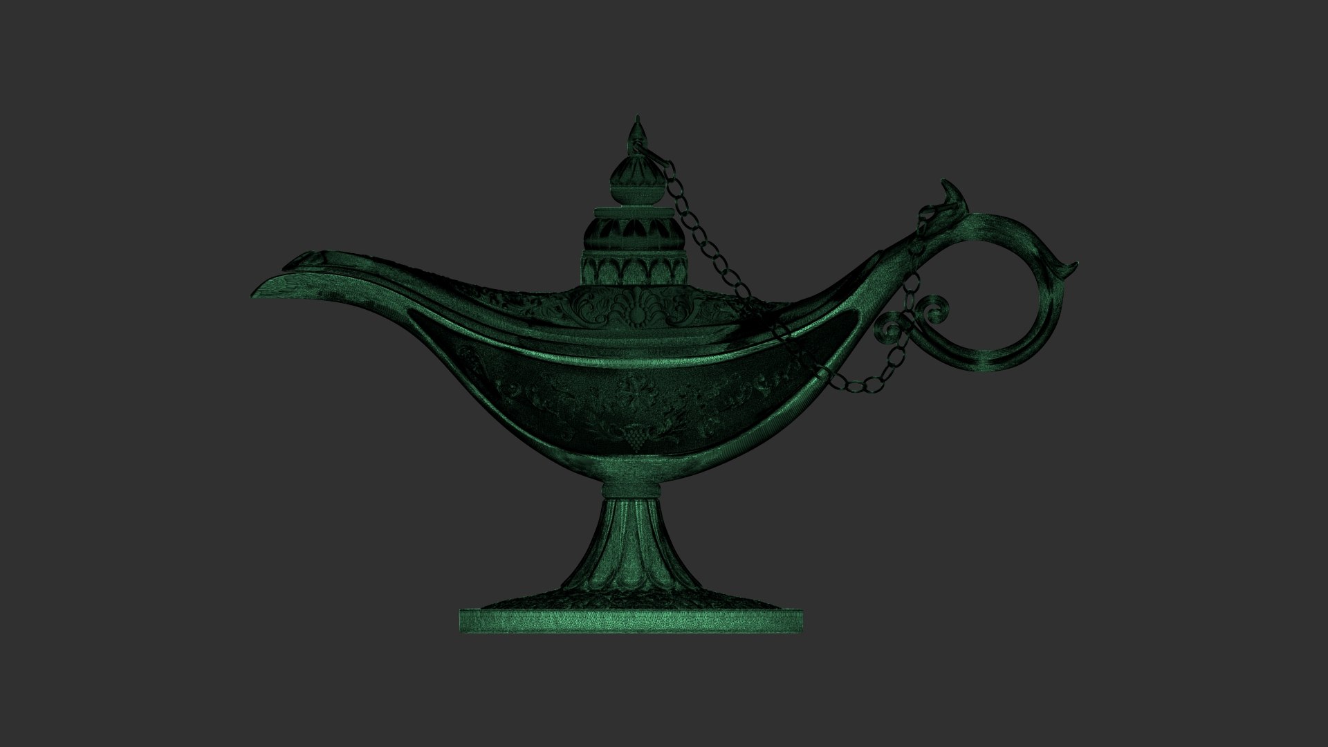 Magic Lamp 3D Model - TurboSquid 1716500