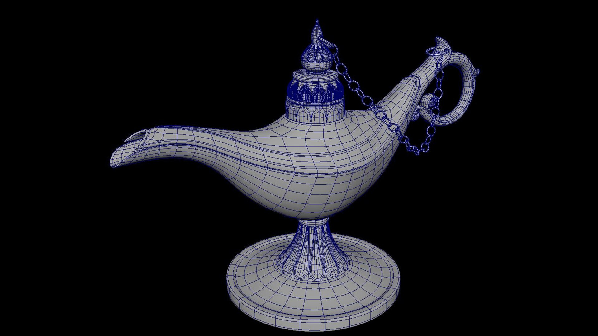 Magic Lamp 3D Model - TurboSquid 1716500