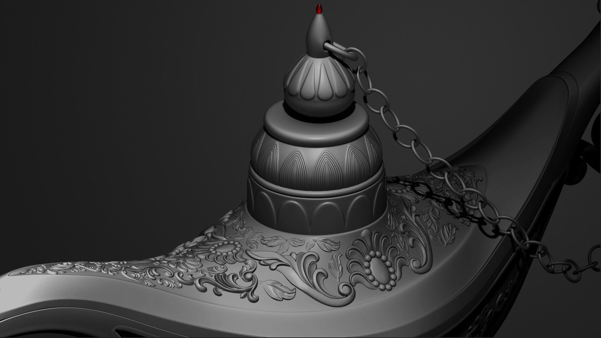 Magic Lamp 3D Model - TurboSquid 1716500