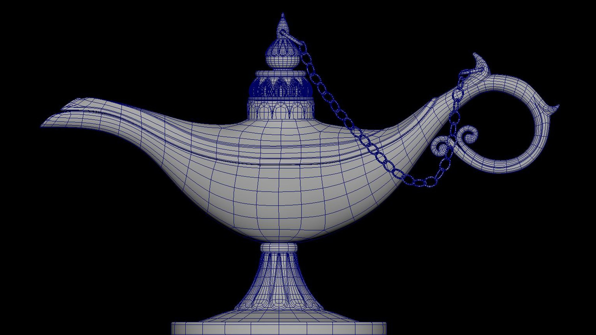 Magic Lamp 3D Model - TurboSquid 1716500