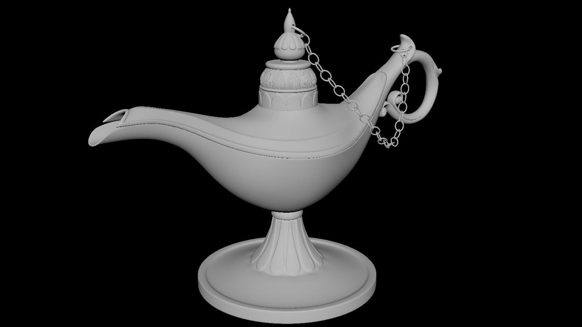 Magic Lamp 3D Model - TurboSquid 1716500