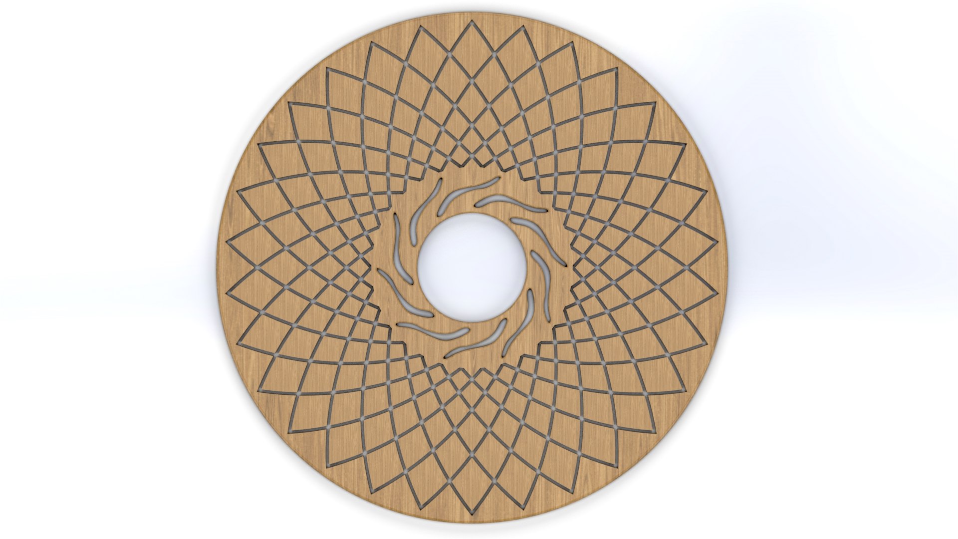 3D Circular False Ceiling Design - TurboSquid 2090775