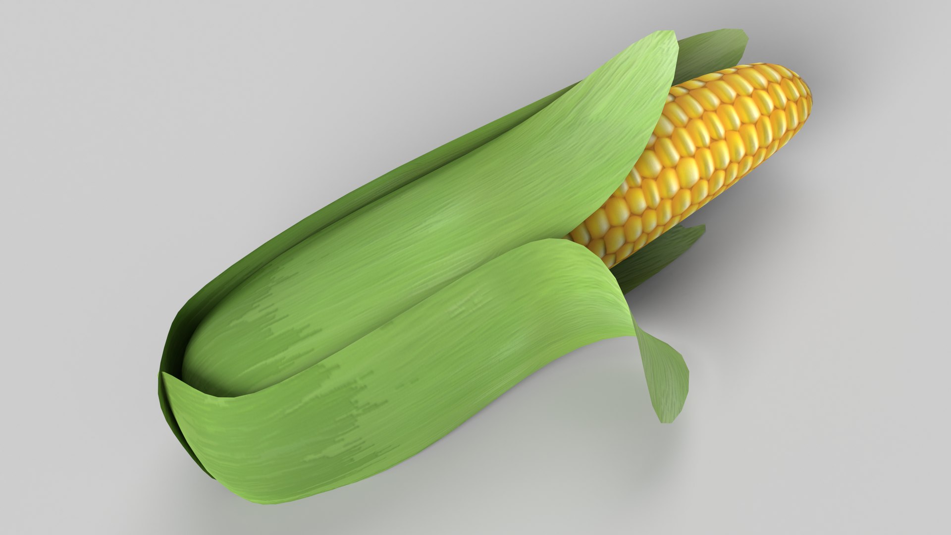 Corn Vegetable Food 3D - TurboSquid 1677313