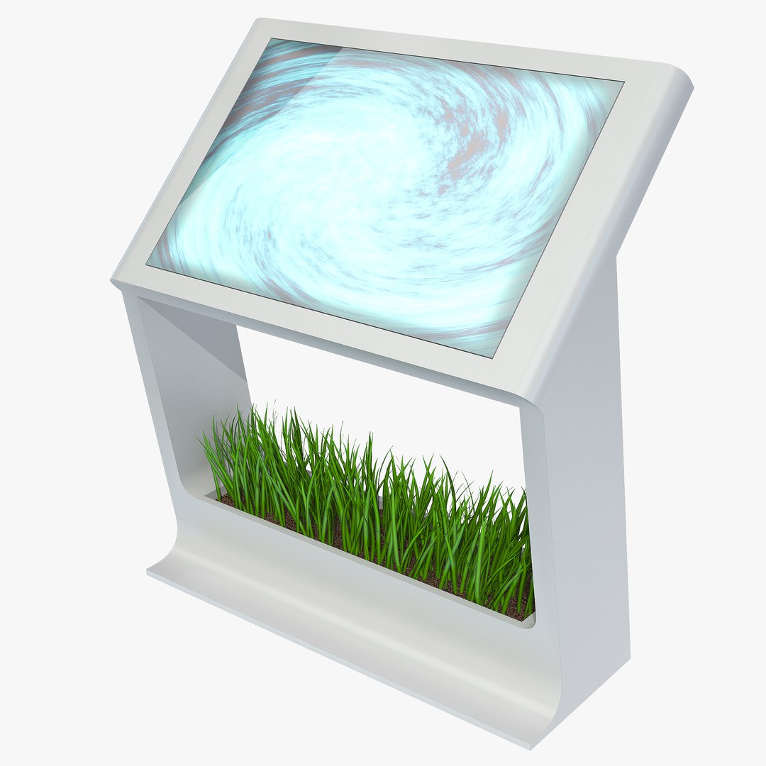 Touch Screen Lcd Stand 3D Model - TurboSquid 1433016