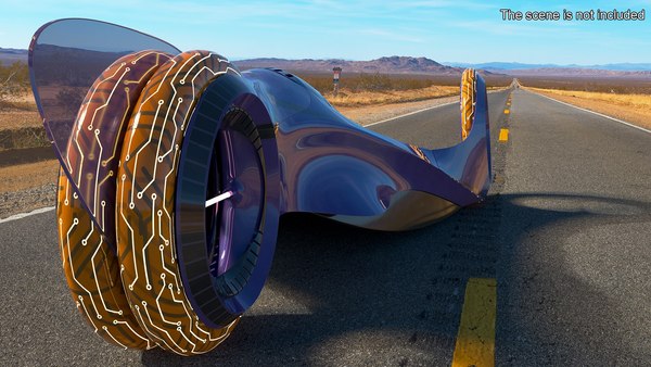 modelo 3d Colección de autos conceptuales futuristas aparejados ...