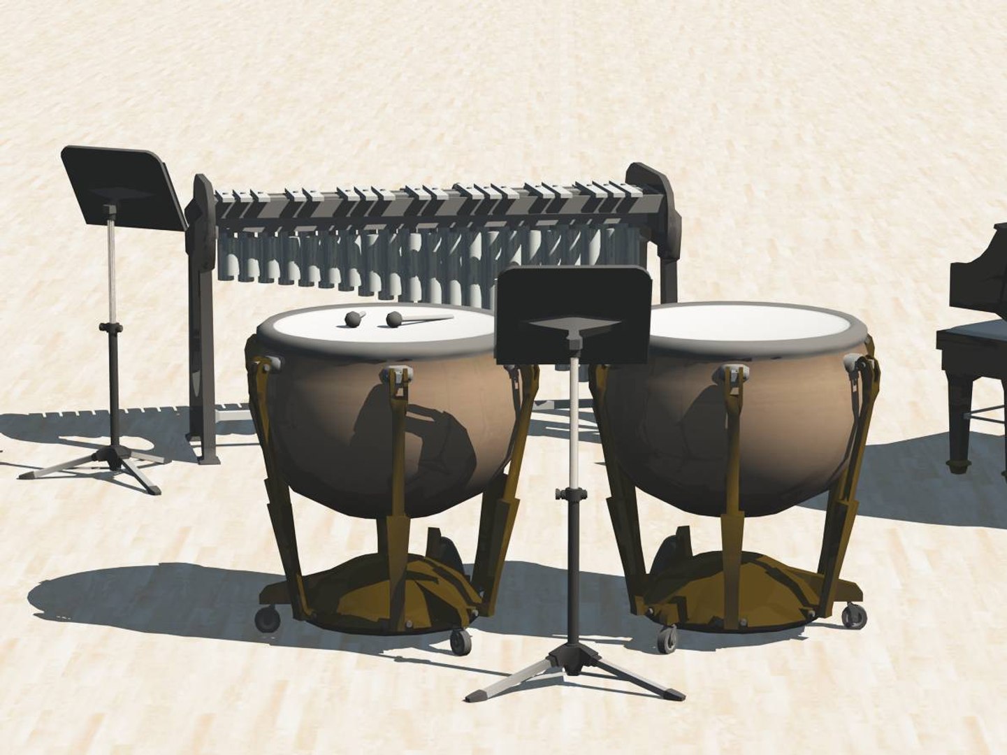 3D Music Instruments - TurboSquid 1293784