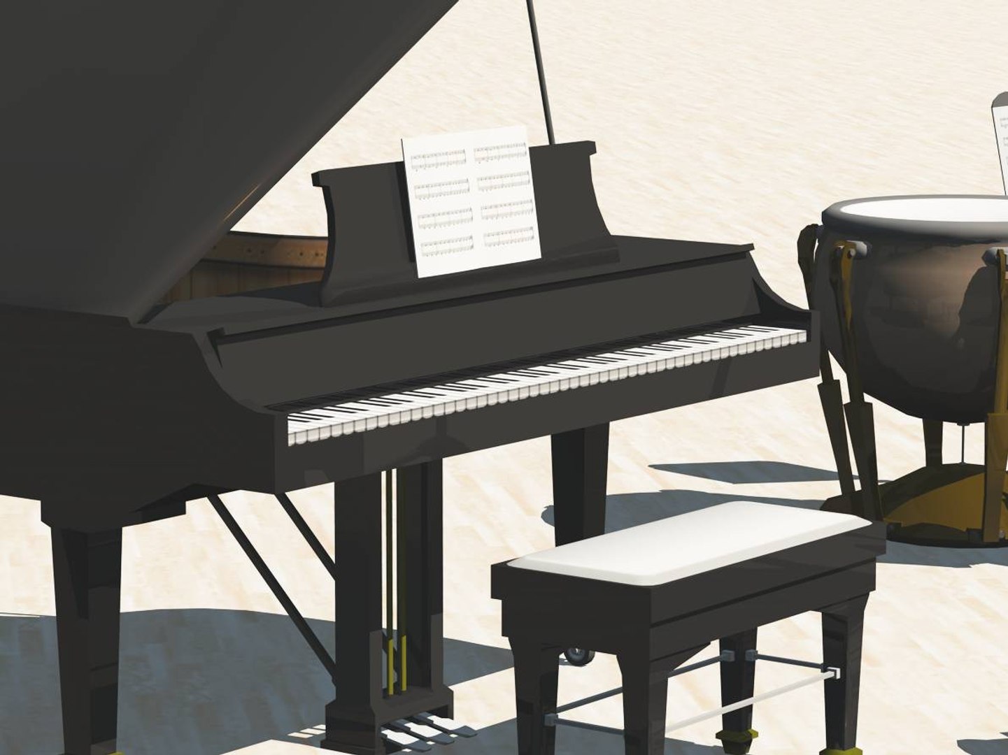 3D Music Instruments - TurboSquid 1293784