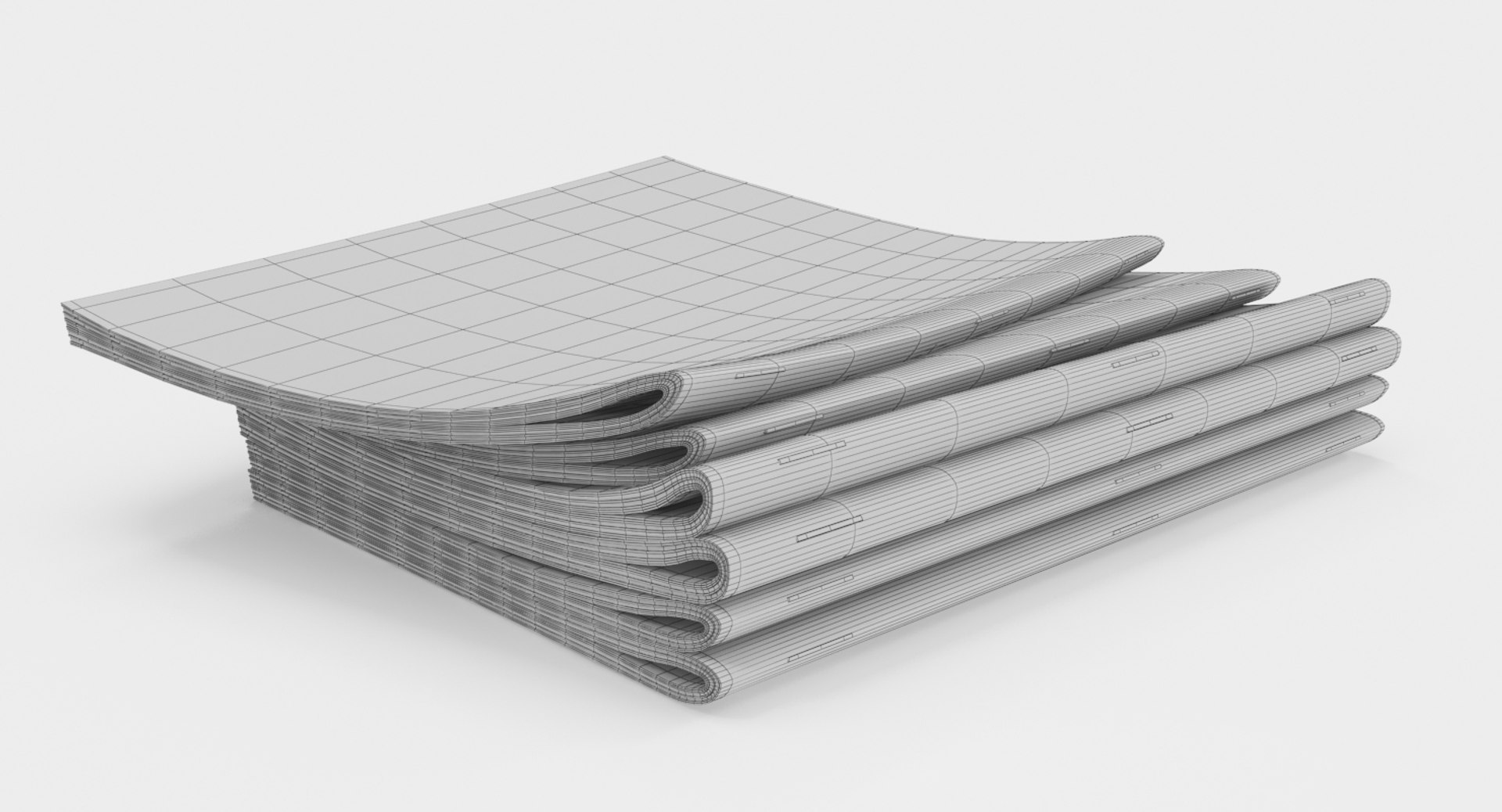 3D Model Realistic Magazines Open Set - TurboSquid 1331048