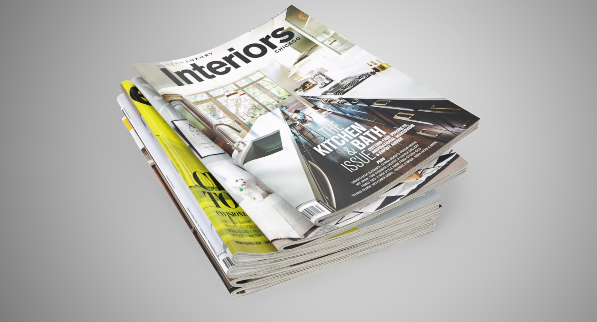 3D Model Realistic Magazines Open Set - TurboSquid 1331048
