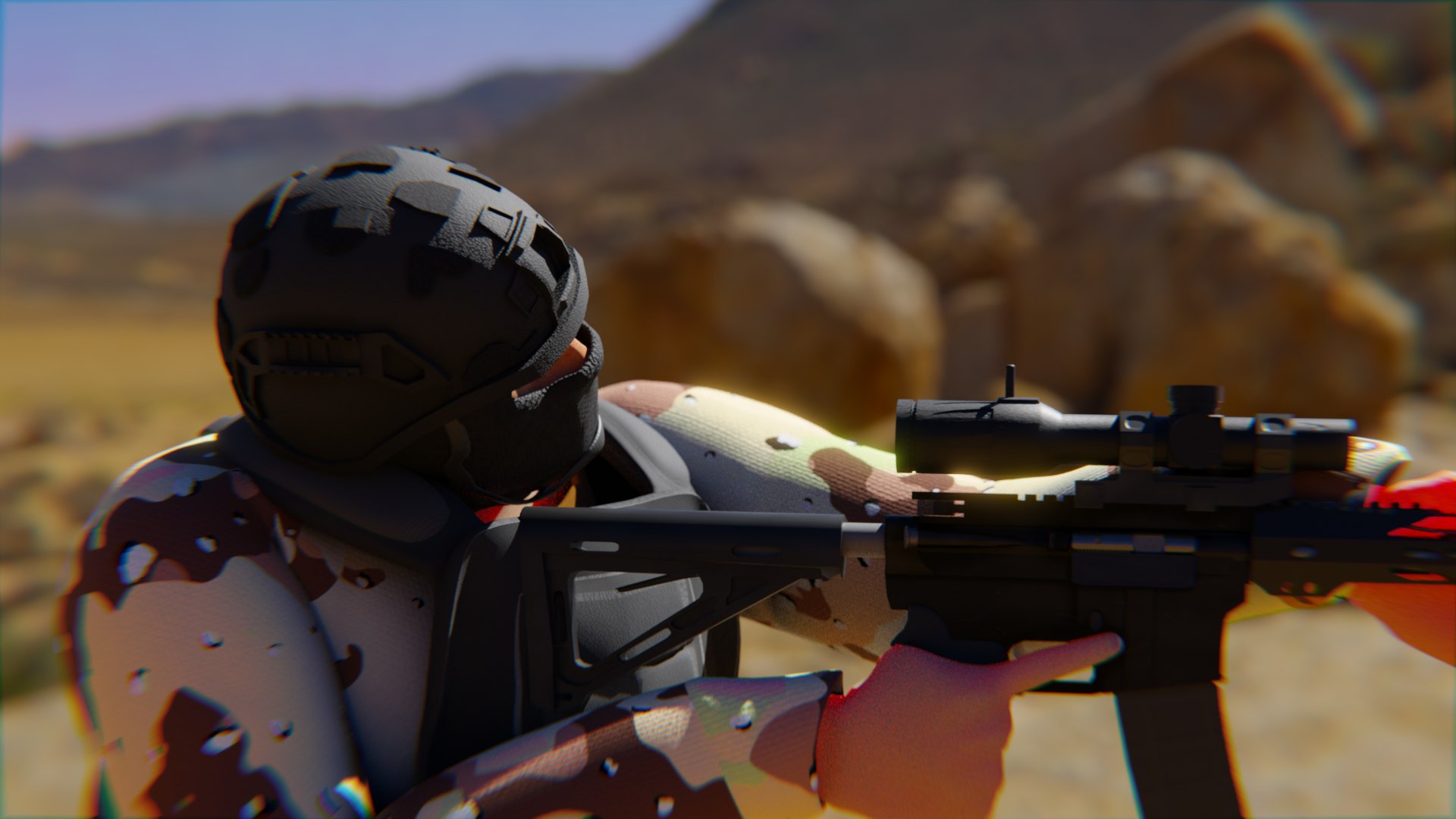 MICH Low Cut Ballistic Helmet 3D Model - TurboSquid 2129962