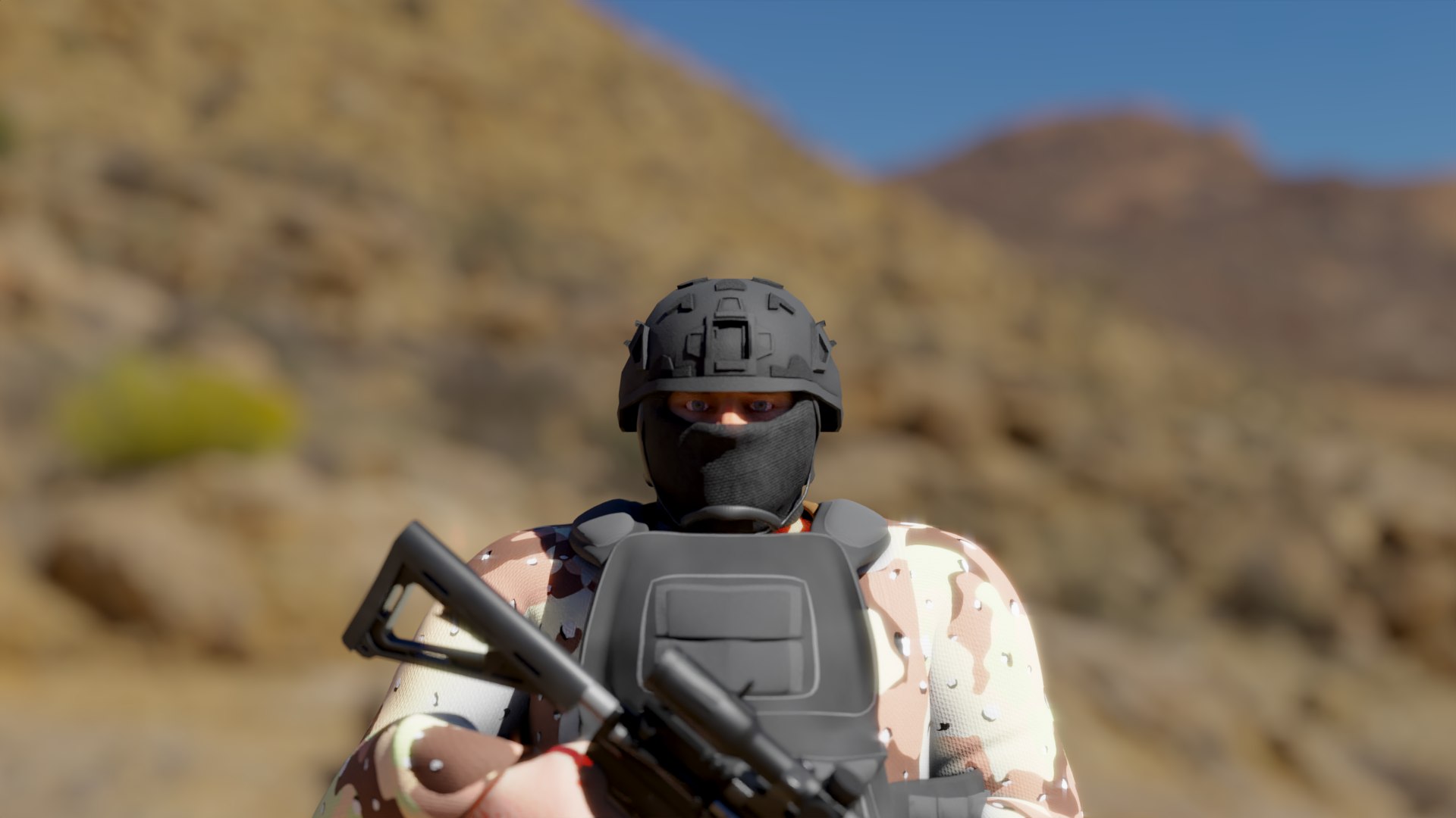 MICH Low Cut Ballistic Helmet 3D Model - TurboSquid 2129962