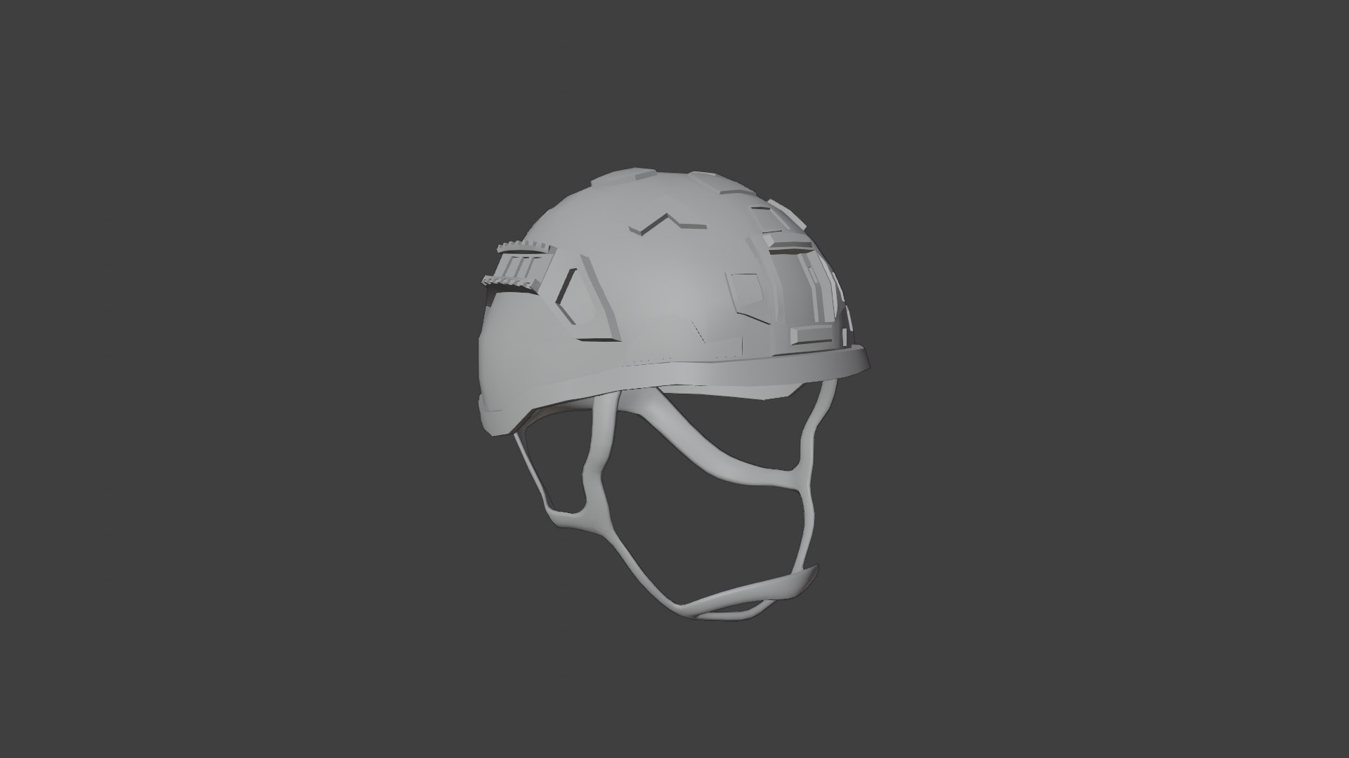 MICH Low Cut Ballistic Helmet 3D Model - TurboSquid 2129962