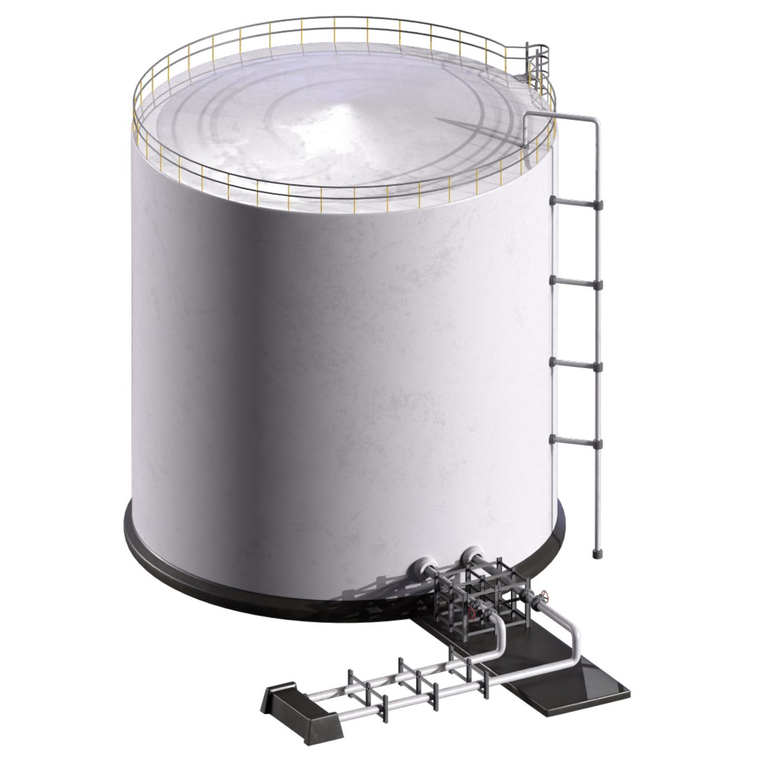 Oil Base N1 3D Model - TurboSquid 2329280