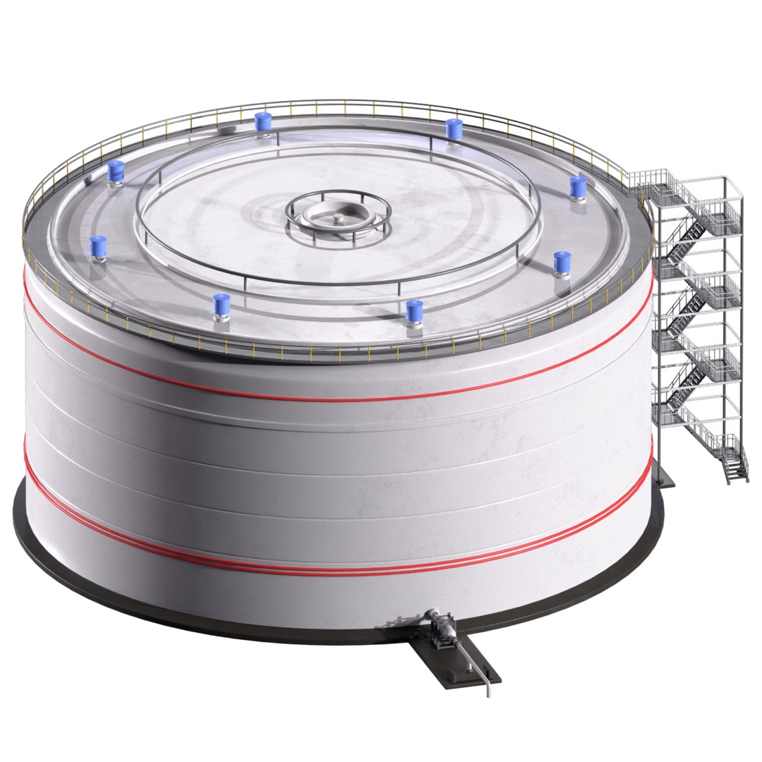 Oil Base N1 3D Model - TurboSquid 2329280