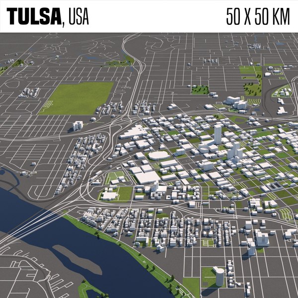 3D Tulsa Models | TurboSquid
