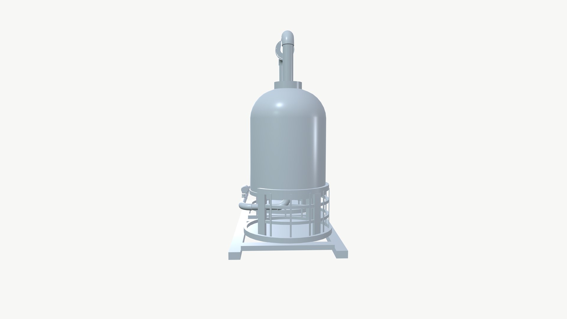Chemical Tank 3D Model - TurboSquid 2303324