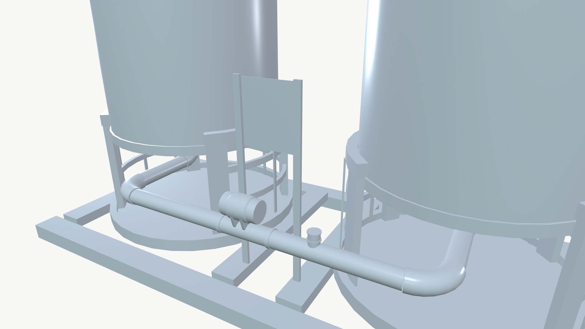 Chemical Tank 3D Model - TurboSquid 2303324