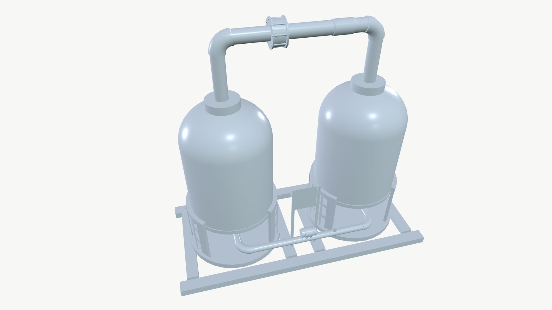 Chemical Tank 3D Model - TurboSquid 2303324