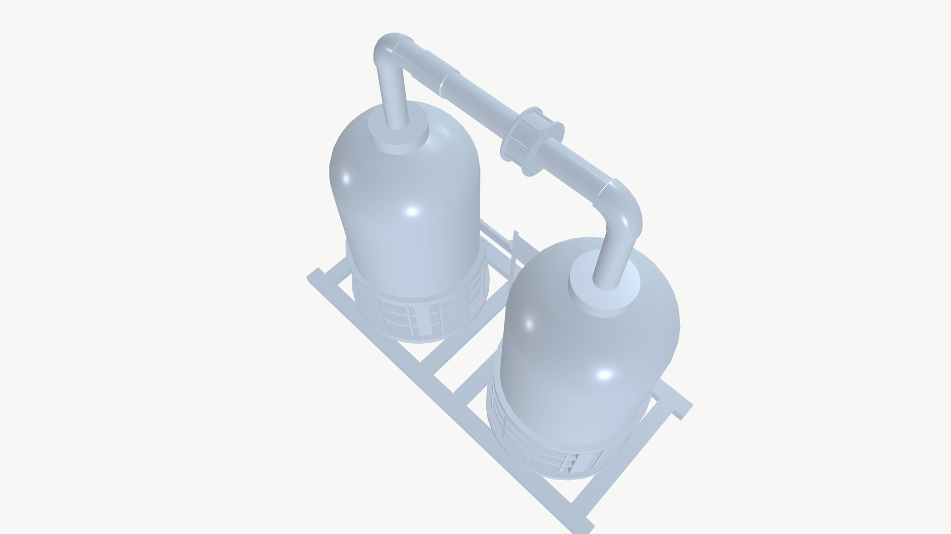 Chemical Tank 3D Model - TurboSquid 2303324