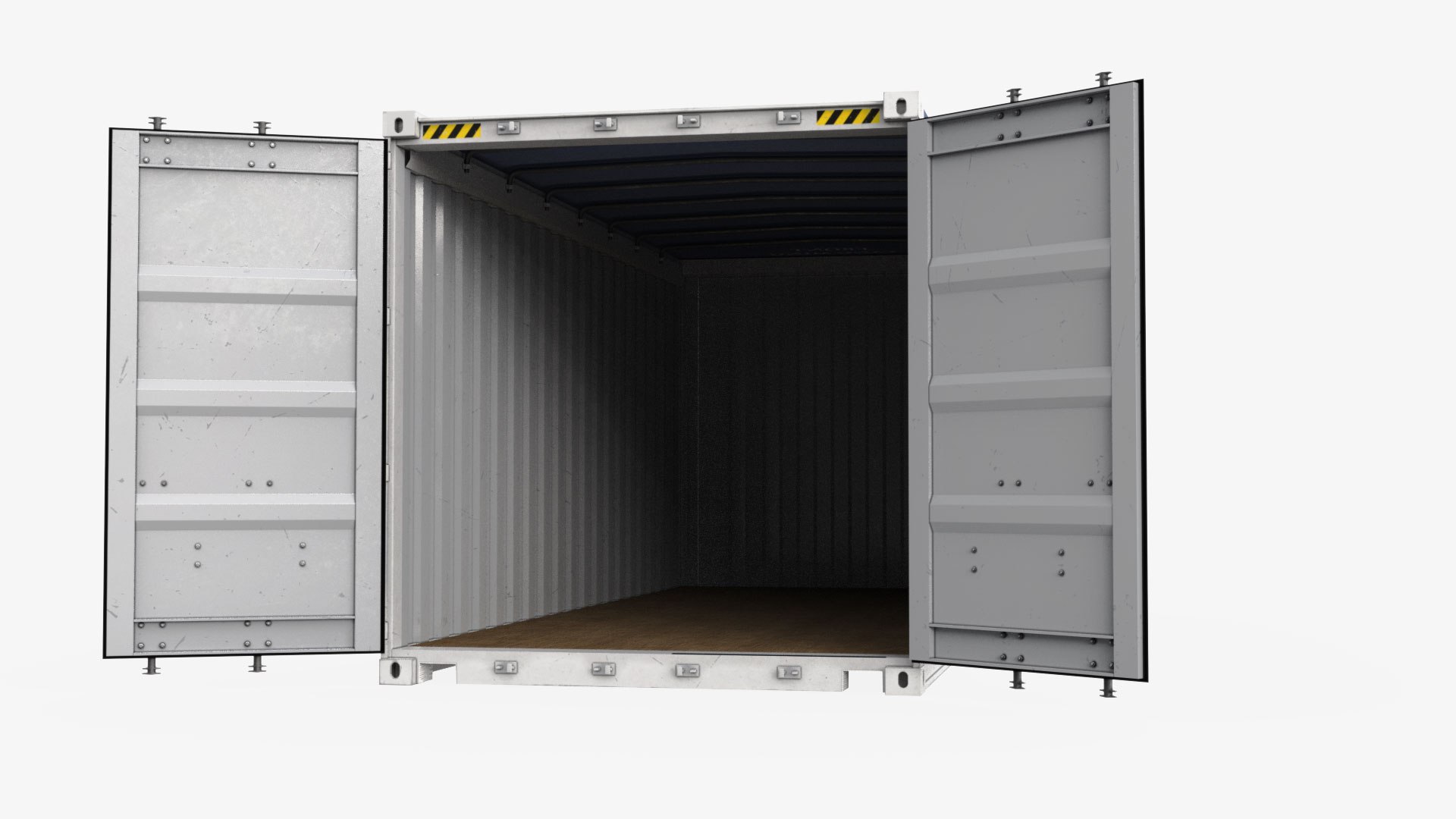 20feet YANG MING Open Top Shipping Container Model - TurboSquid 2210900