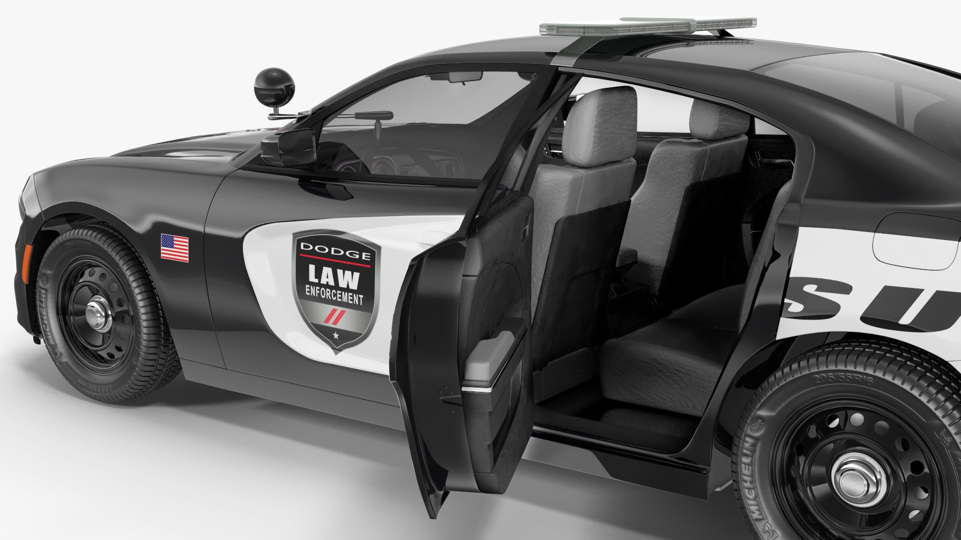 Dodge Charger Pursuit Police Car 2015 model - TurboSquid 2130651