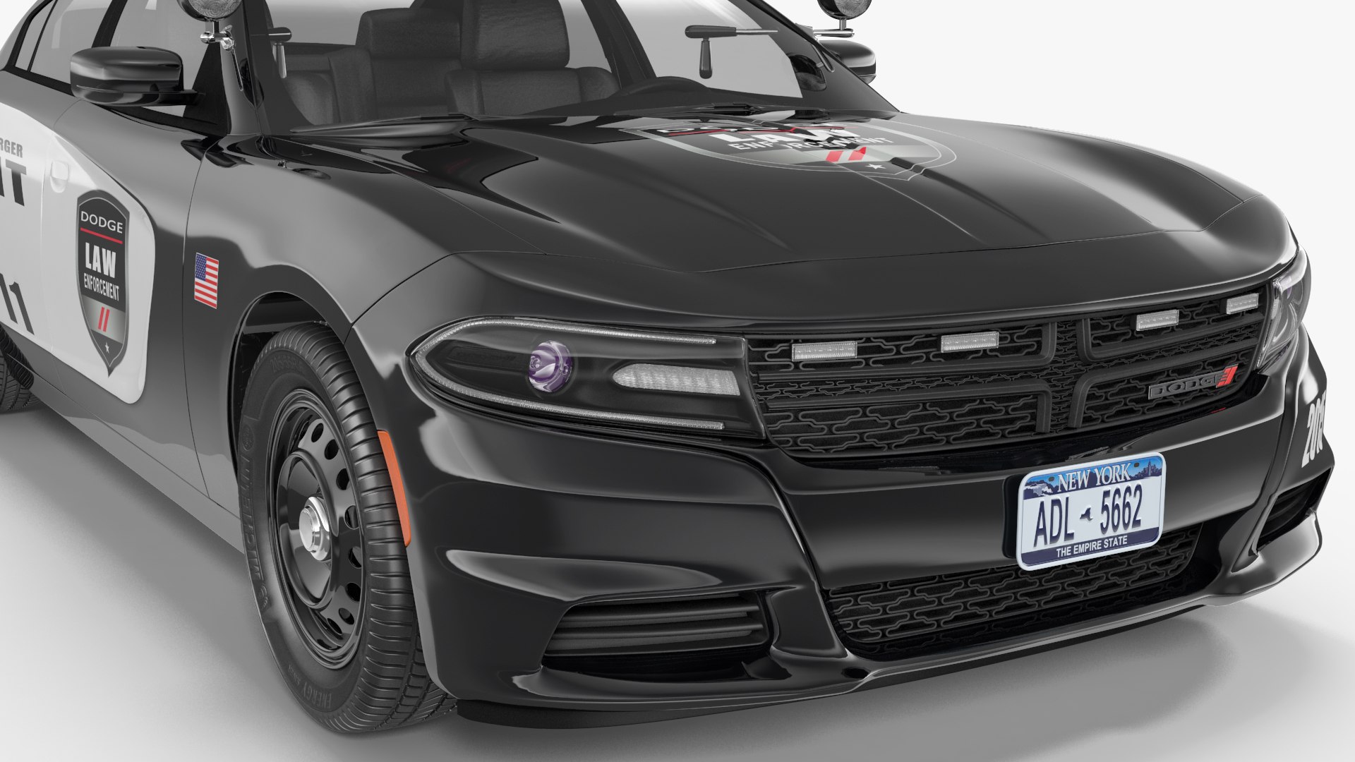 Dodge Charger Pursuit Police Car 2015 model - TurboSquid 2130651