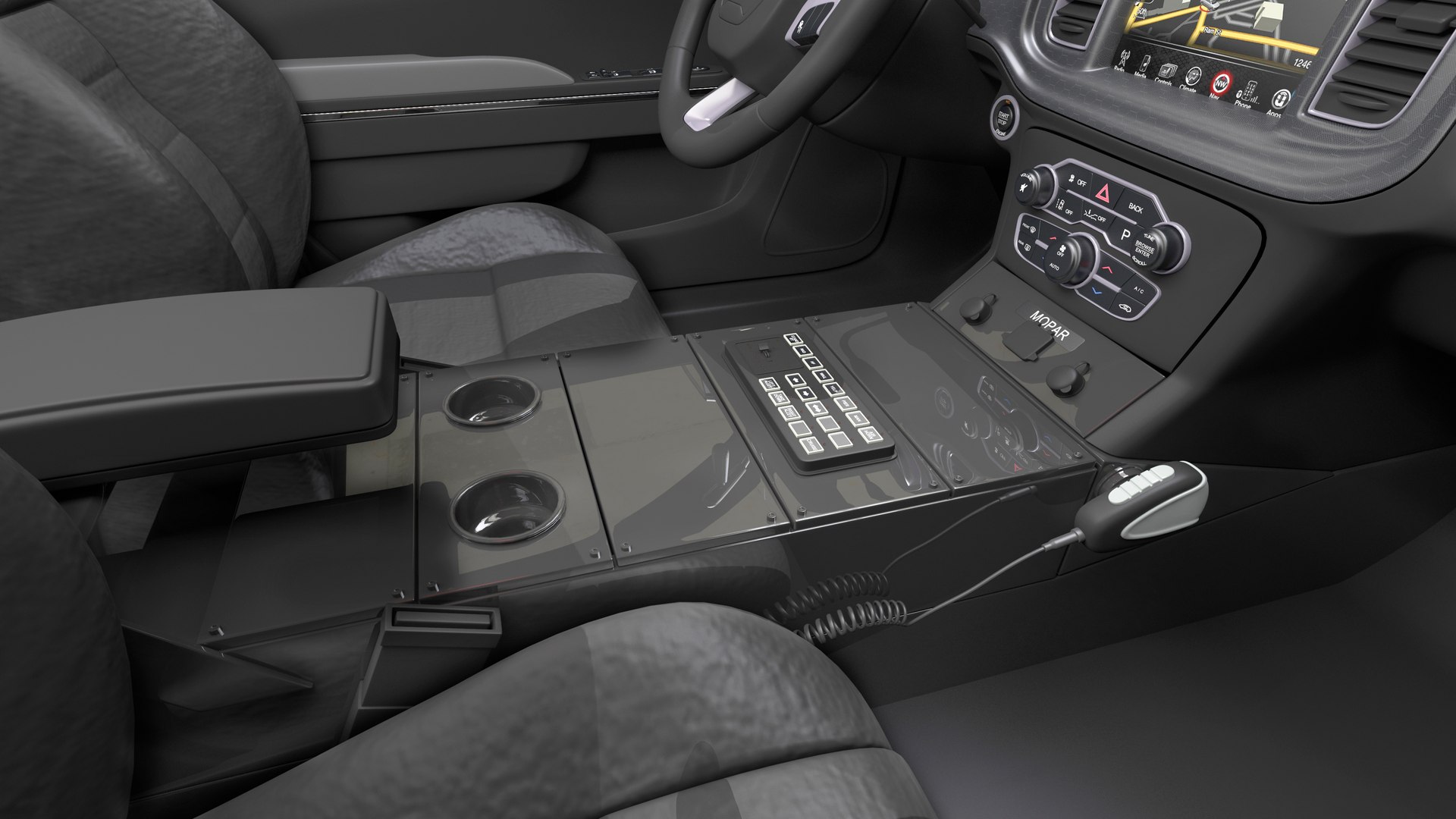 Dodge Charger Pursuit Police Car 2015 model - TurboSquid 2130651