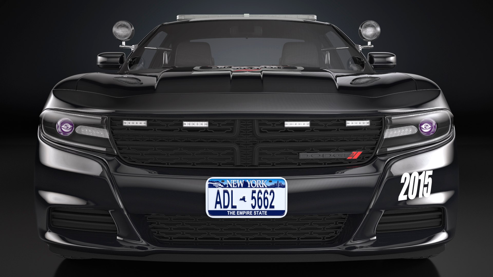 Dodge Charger Pursuit Police Car 2015 model - TurboSquid 2130651