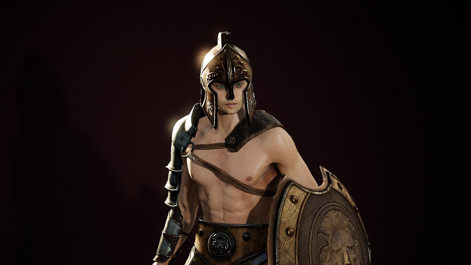 Gladiator Arena Fighter 3D Model - TurboSquid 2145191