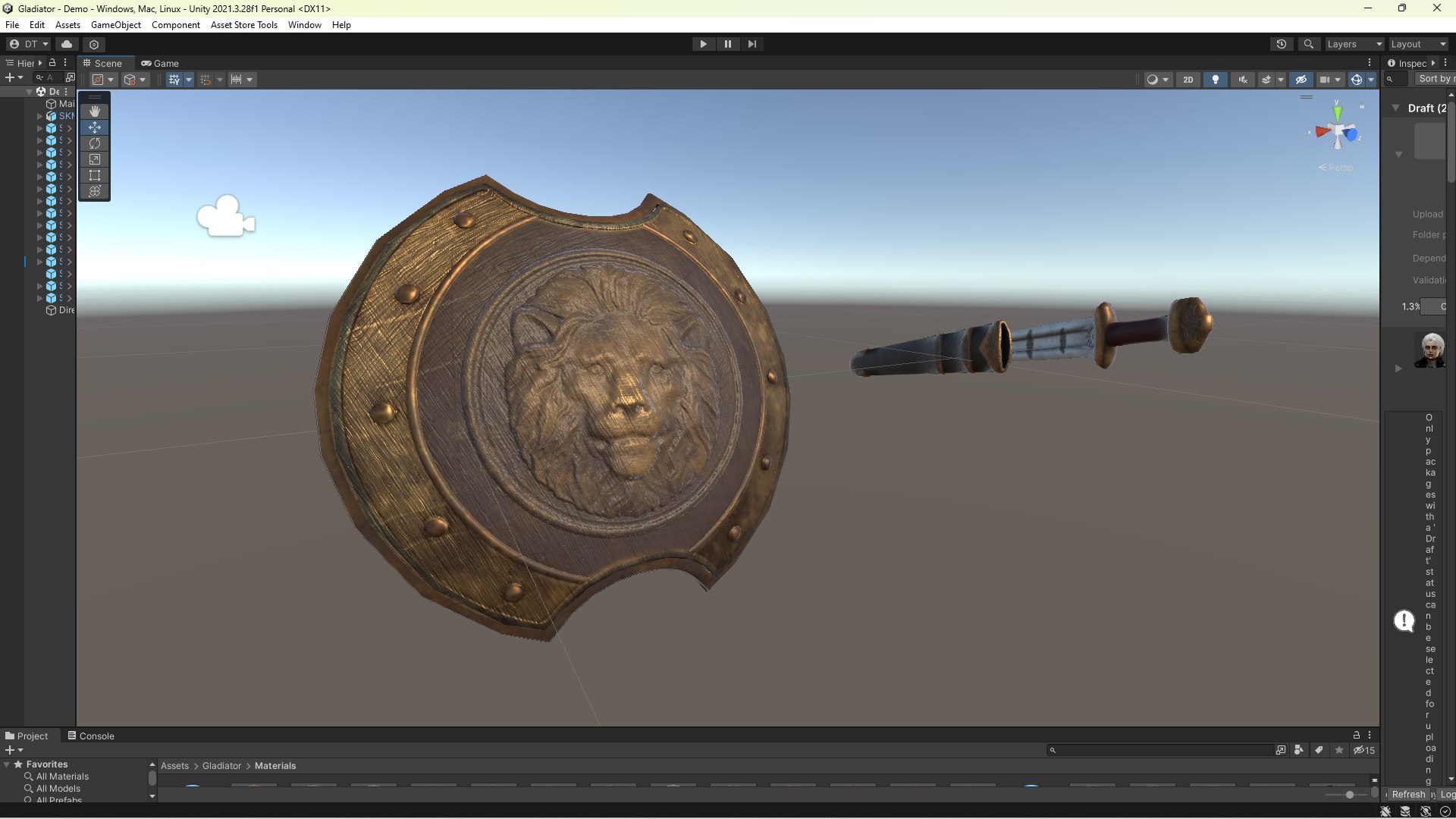 Gladiator Arena Fighter 3D Model - TurboSquid 2145191