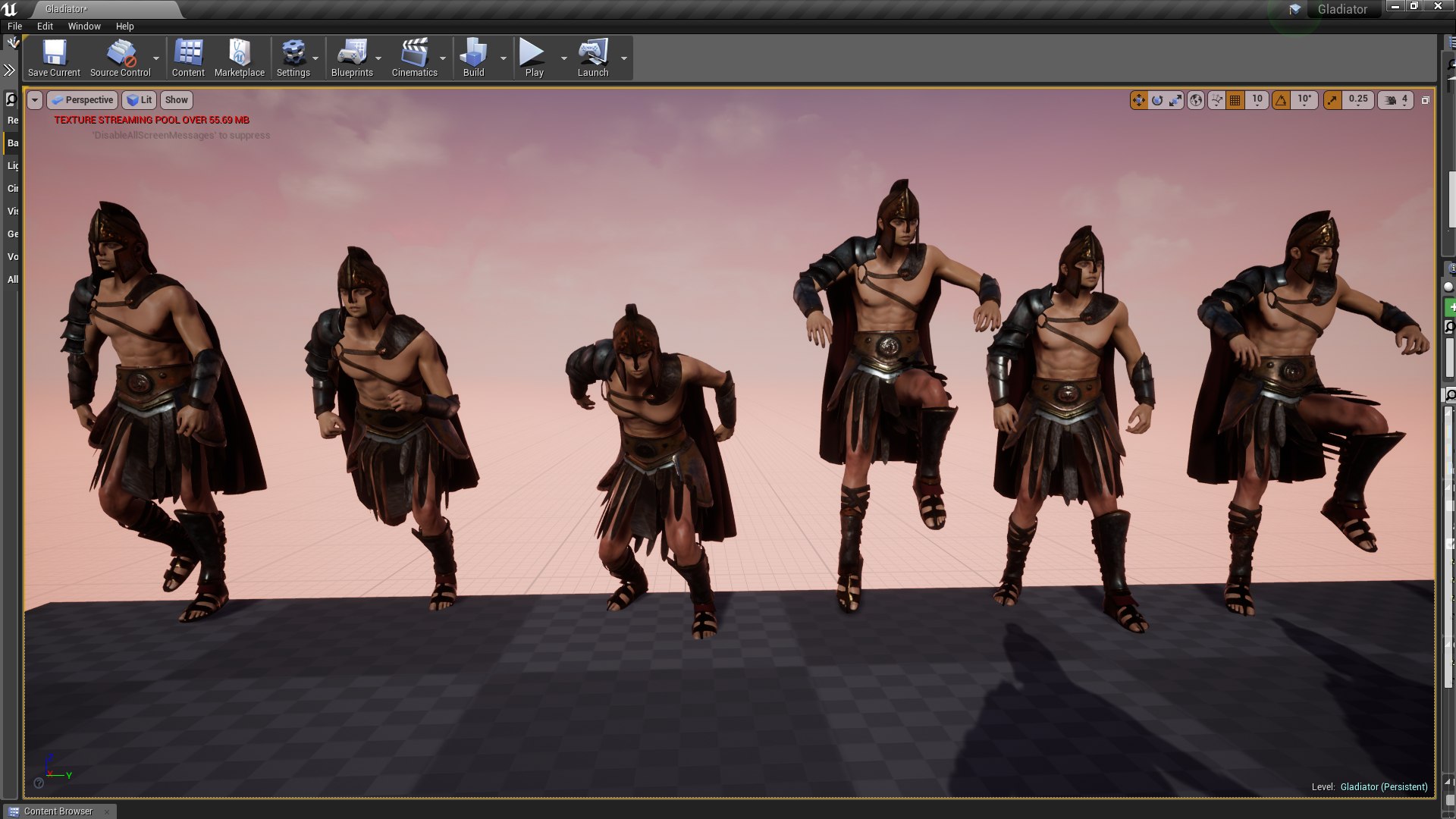 Gladiator Arena Fighter 3D Model - TurboSquid 2145191