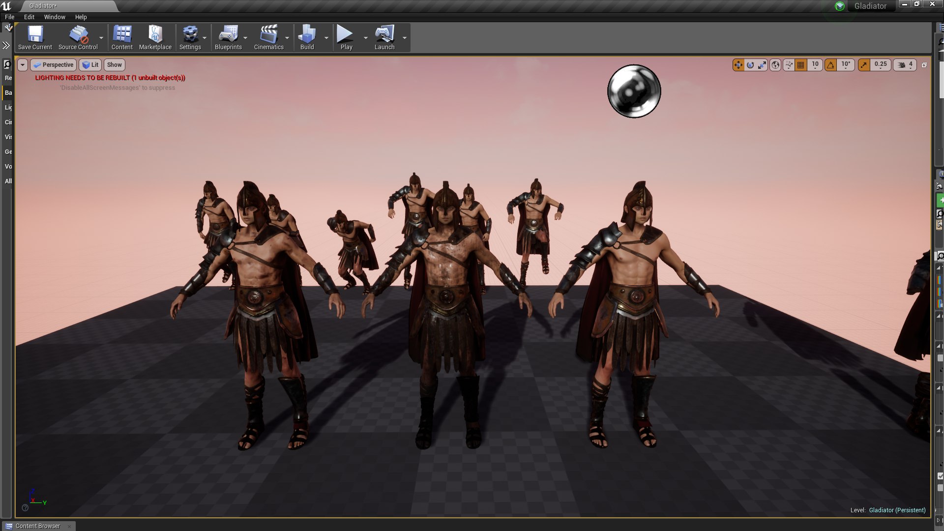 Gladiator Arena Fighter 3D Model - TurboSquid 2145191