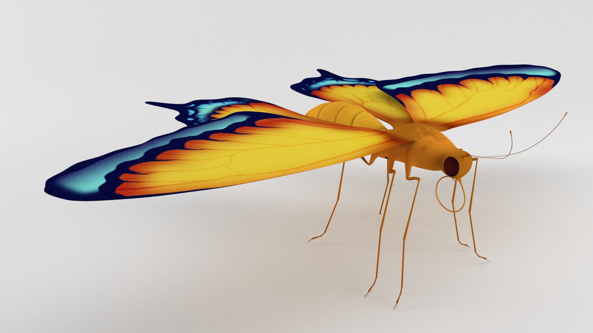 Rigged Butterfly Max