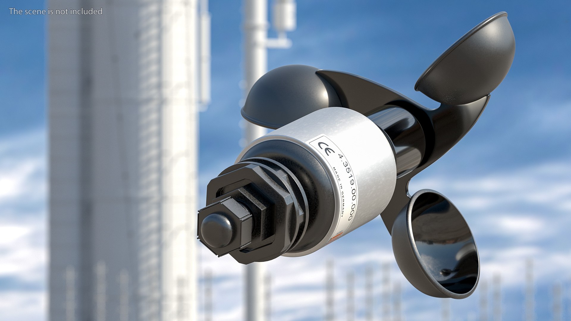 3D model thies clima wind transmitter - TurboSquid 1645923