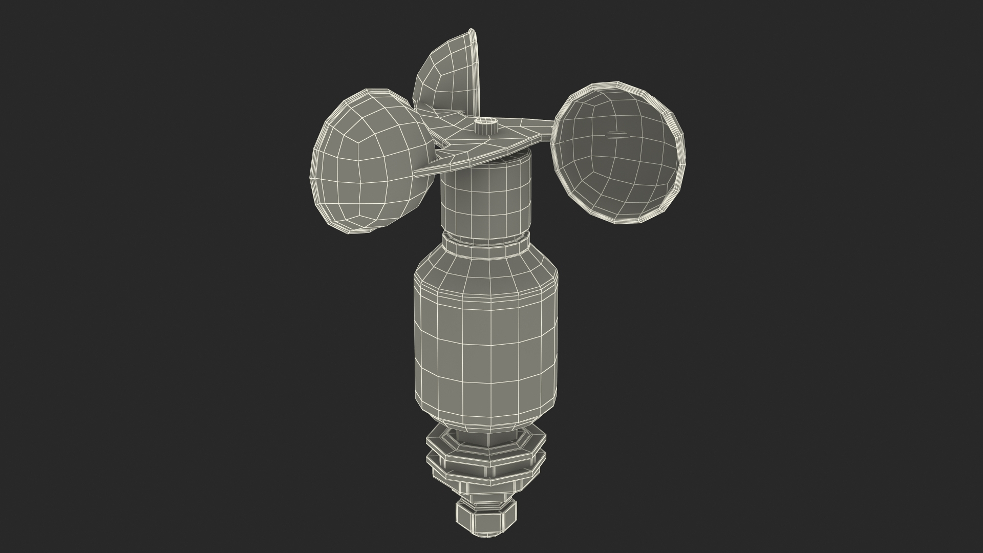 3D Model Thies Clima Wind Transmitter - TurboSquid 1645923
