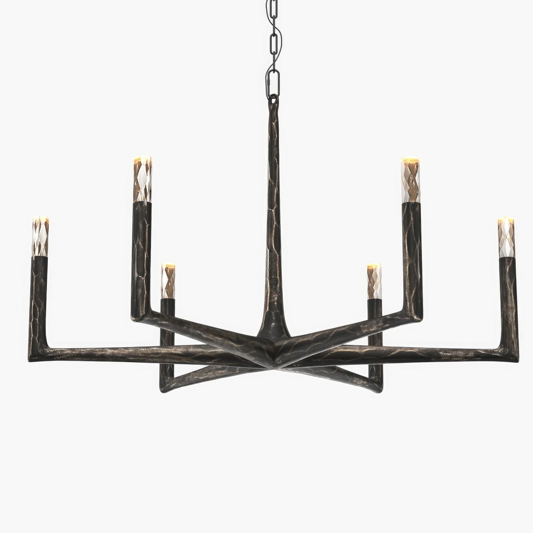 Thaddeus Round Chandelier Model - TurboSquid 2087112