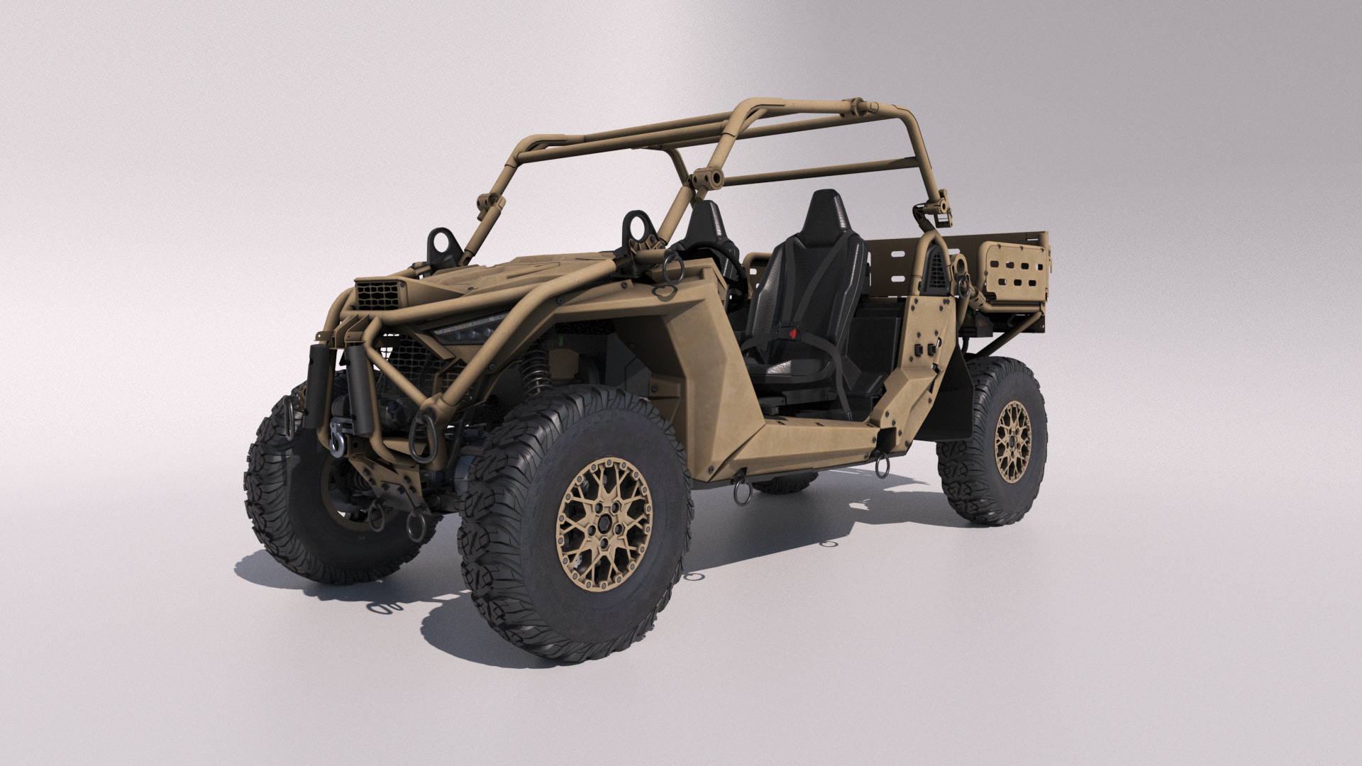 Polaris MRZR Alpha 2 3D Model - TurboSquid 2171036