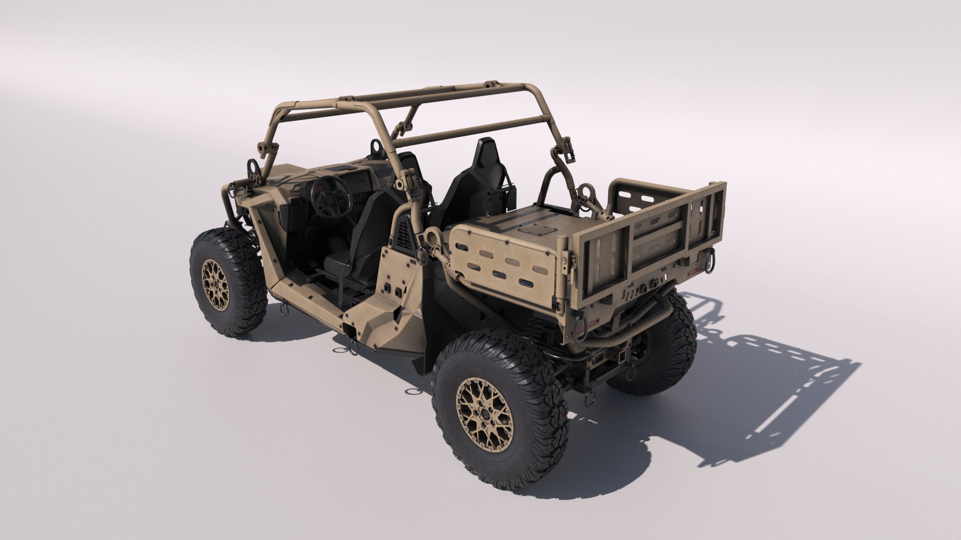 Polaris MRZR Alpha 2 3D Model - TurboSquid 2171036